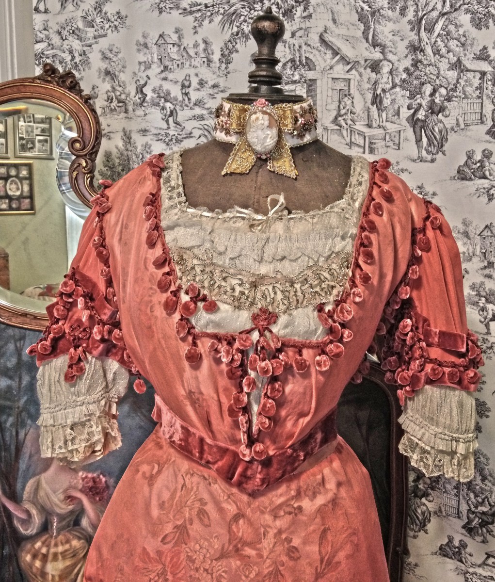 Jane Worth Pink Edwardian Gown – Edwardian Lady Gwendolyn Lilliette Garland